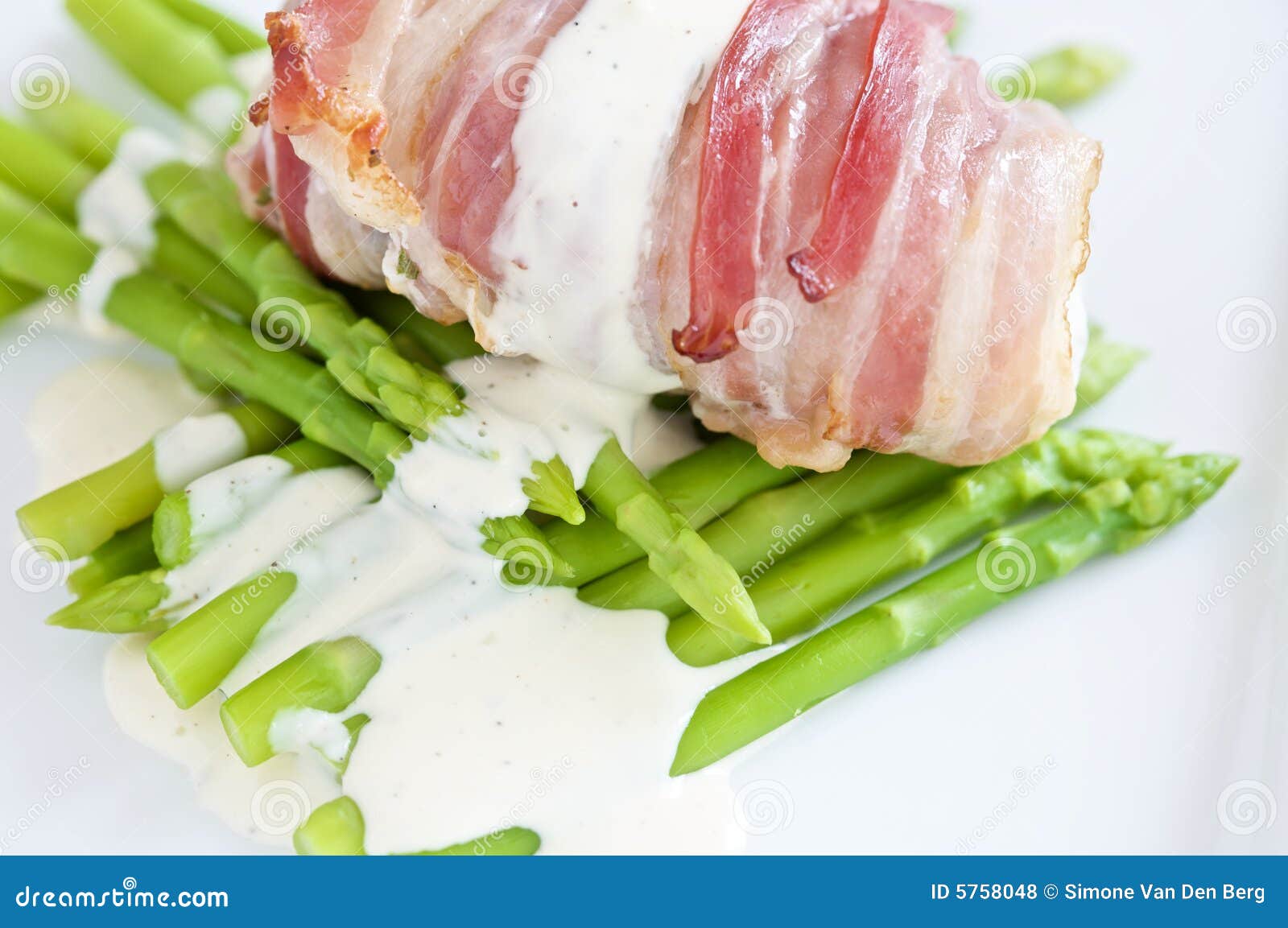 Angler Fish Wrapped in Pancetta Stock Photo - Image of food, fish: 5758048