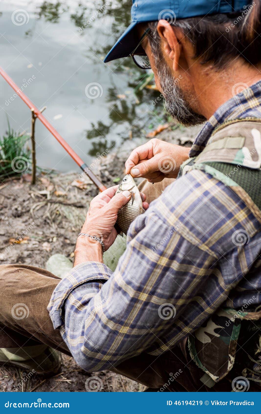 Angler stock image. Image of activity, people, leisure - 46194219