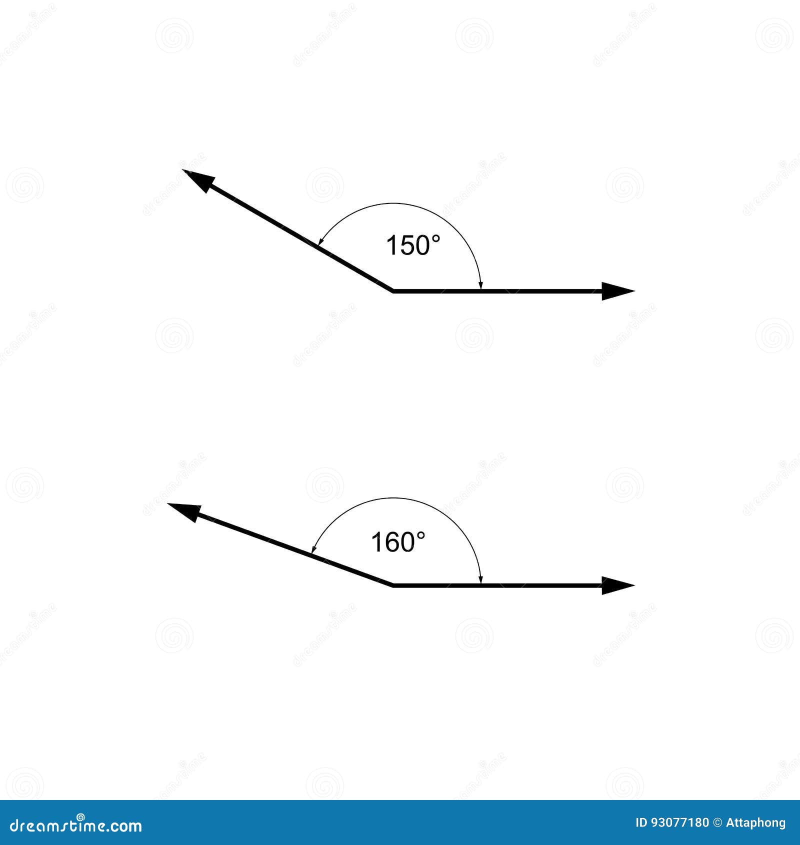 Angles. 45, 90, 120 Degrees Angles Angles Icons Of White Background ... Angles. 45, 90, 120 Degrees Angles Angles Icons Of White Background ...