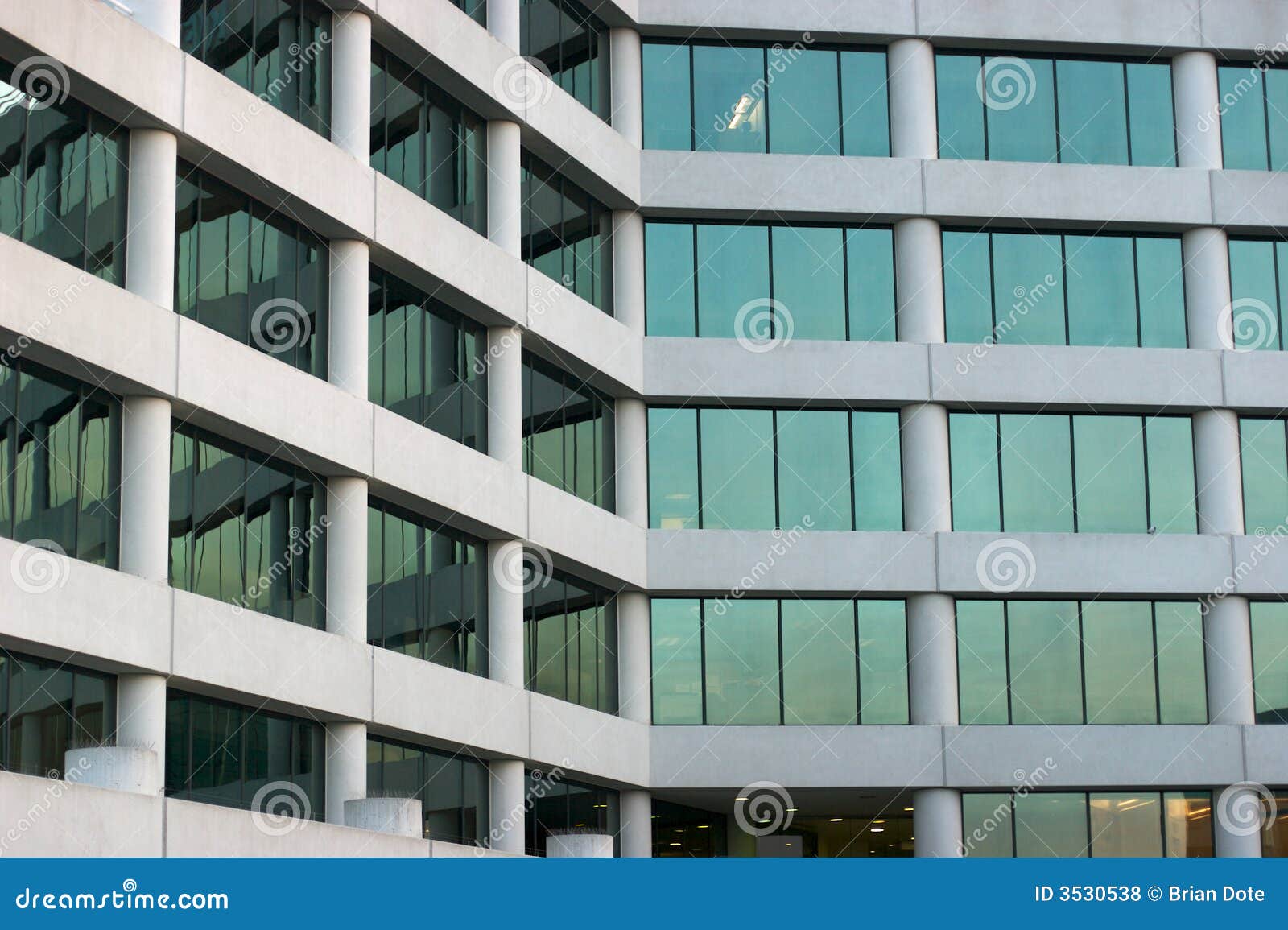 Angles of a Modern Office stock photo. Image of steel - 3530538