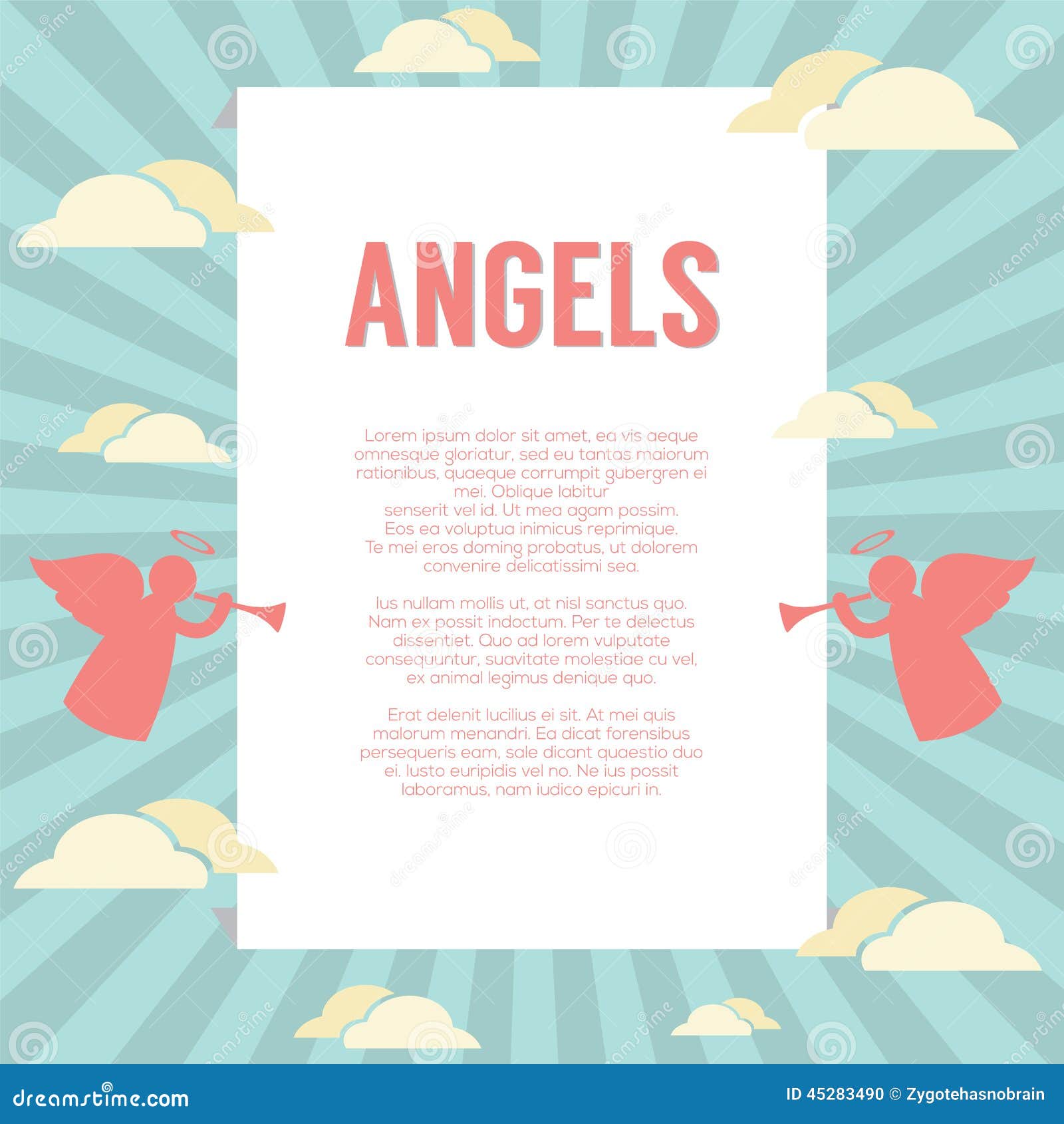 Angles With Pipes Background Vector Illustration | CartoonDealer.com ...