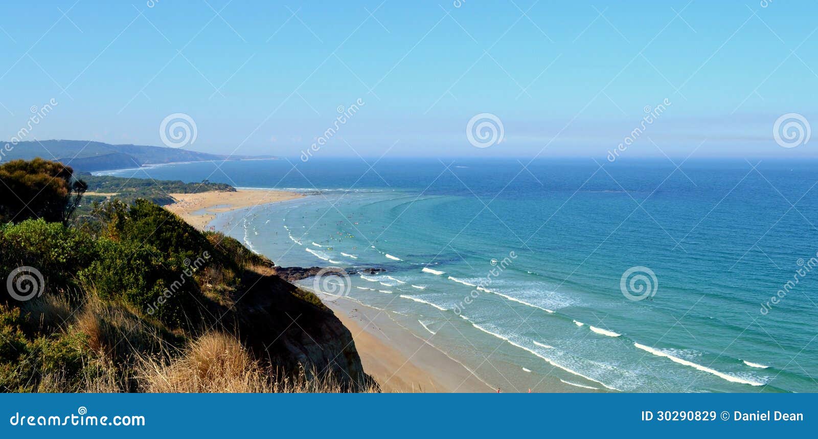 Anglesea Coastline Great Ocean Road Stock Image - Image of melbourne ...