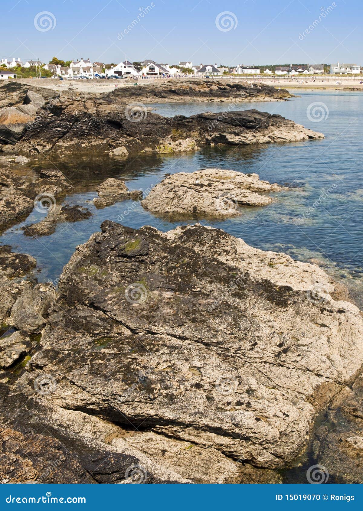 Anglesey Coast Rockpool Wales Stock Photo - Image of pool, coast: 15019070