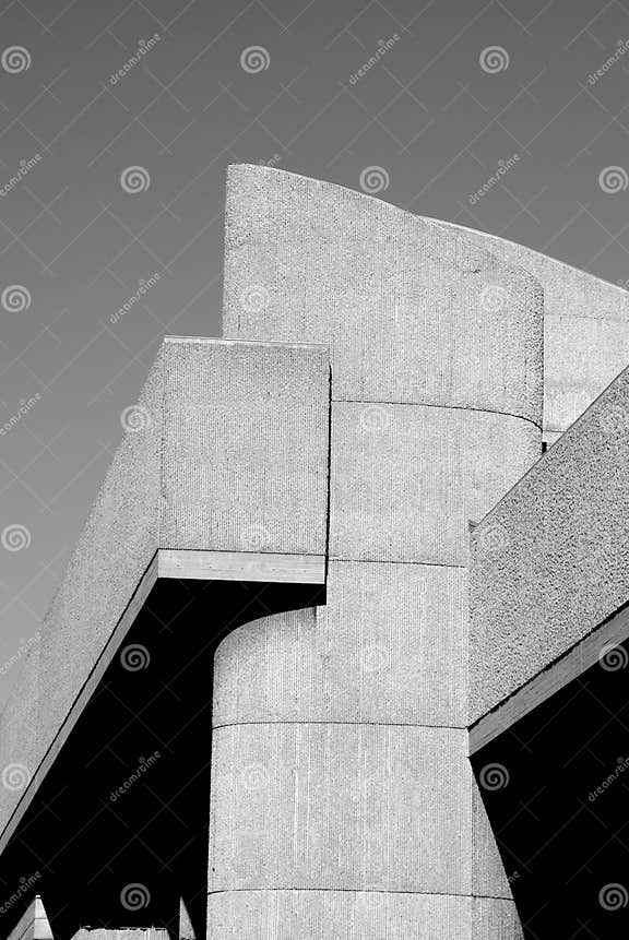 Angluar building stock photo. Image of pillars, boston - 3555160