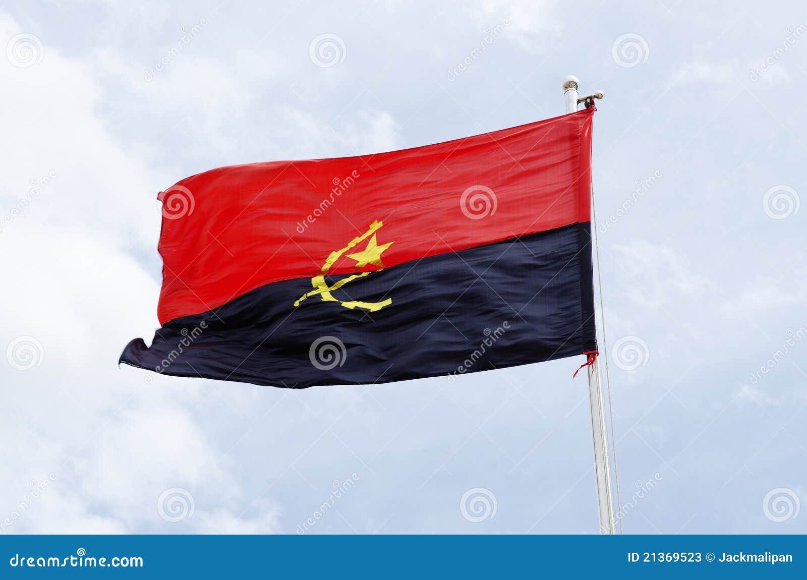 Angola flag stock image. Image of flag, symbol, standard - 21369523
