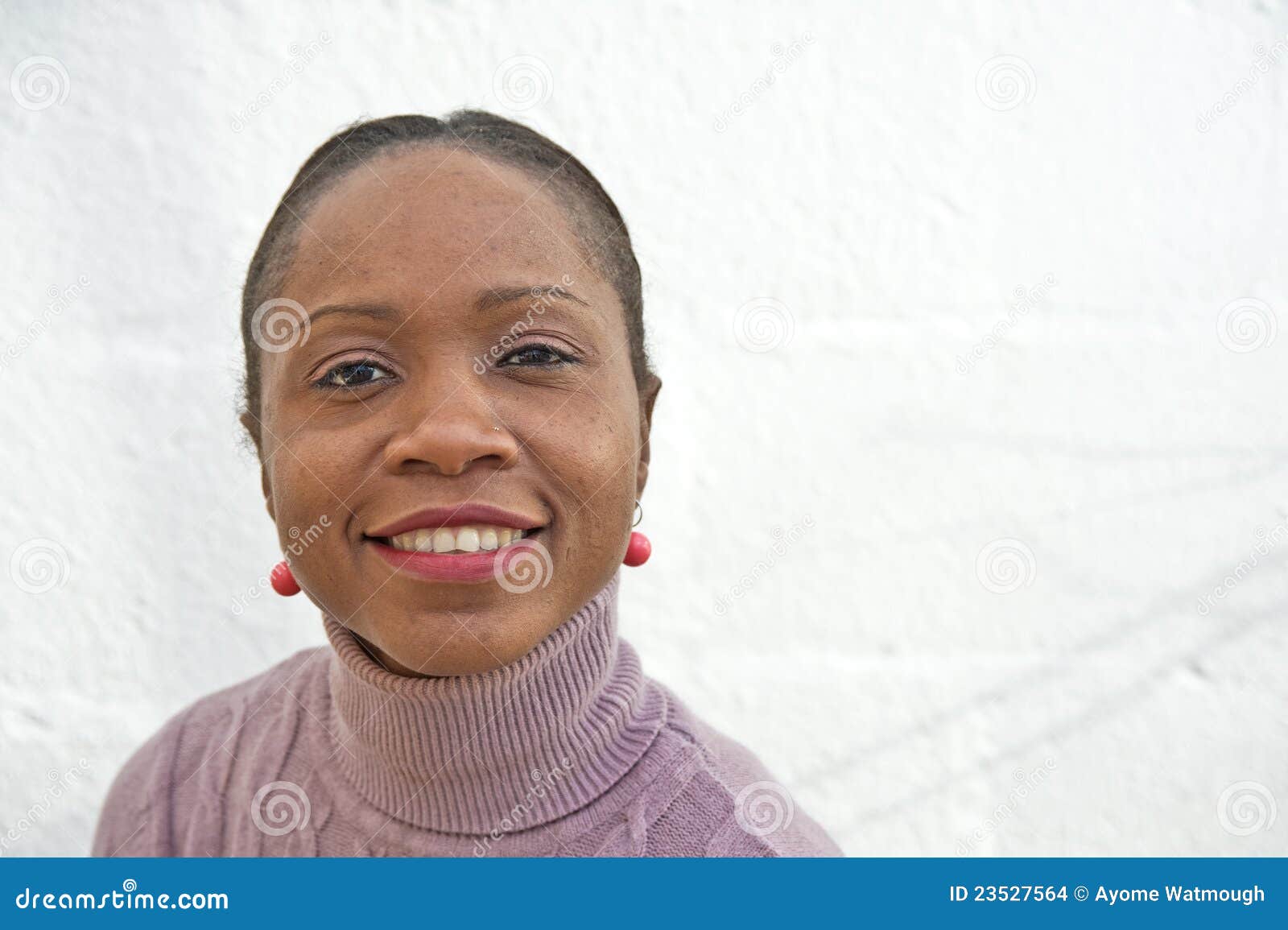 Angolan woman smiling. stock photo. Image of angolan - 23527564