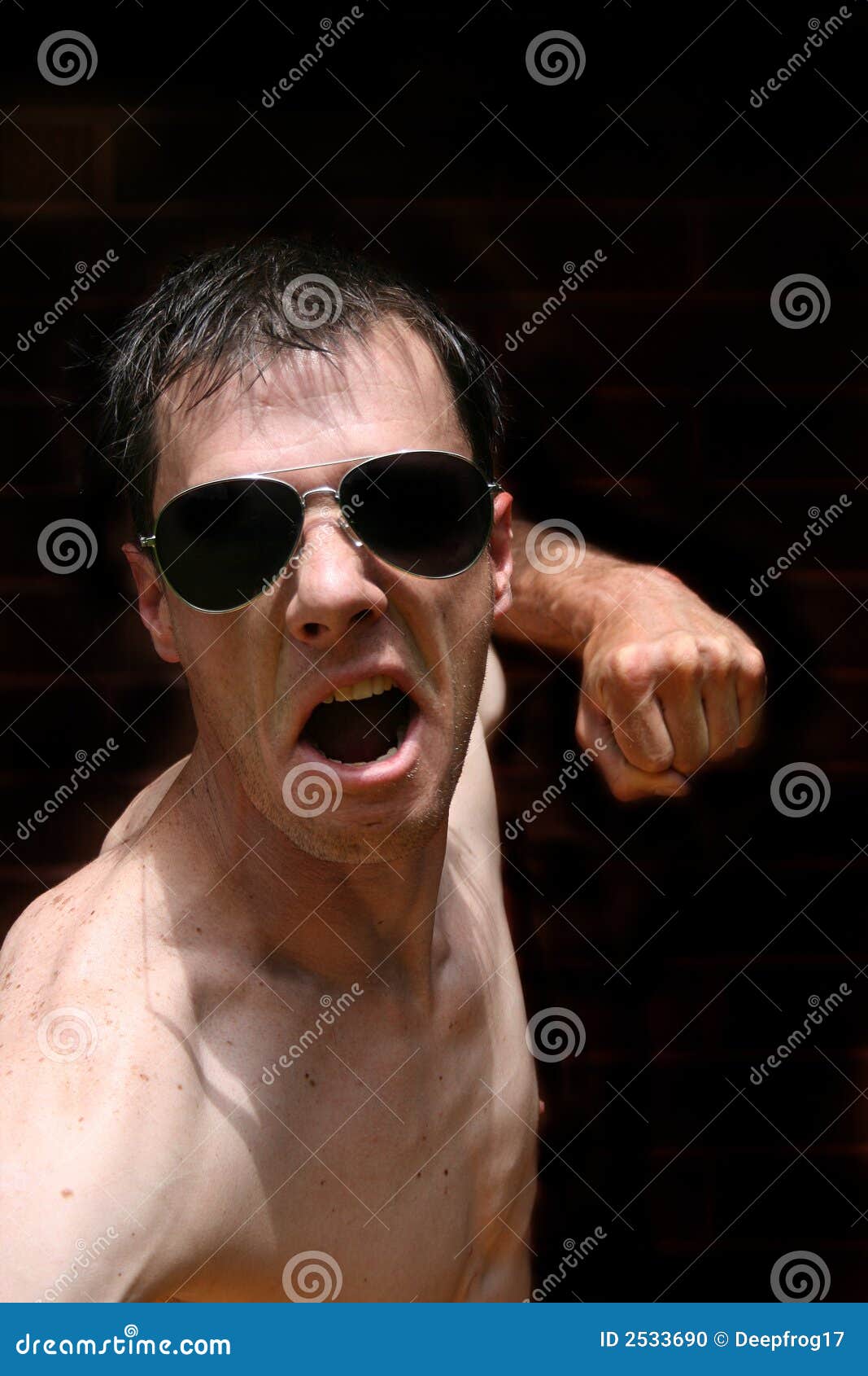 Angry stock photo. Image of advertisement, portrait, killer - 2533690