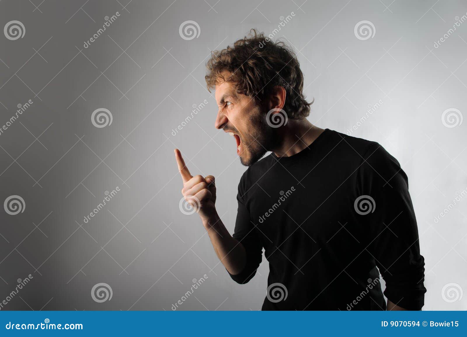 Angry stock photo. Image of facial, furious, portrait - 9070594