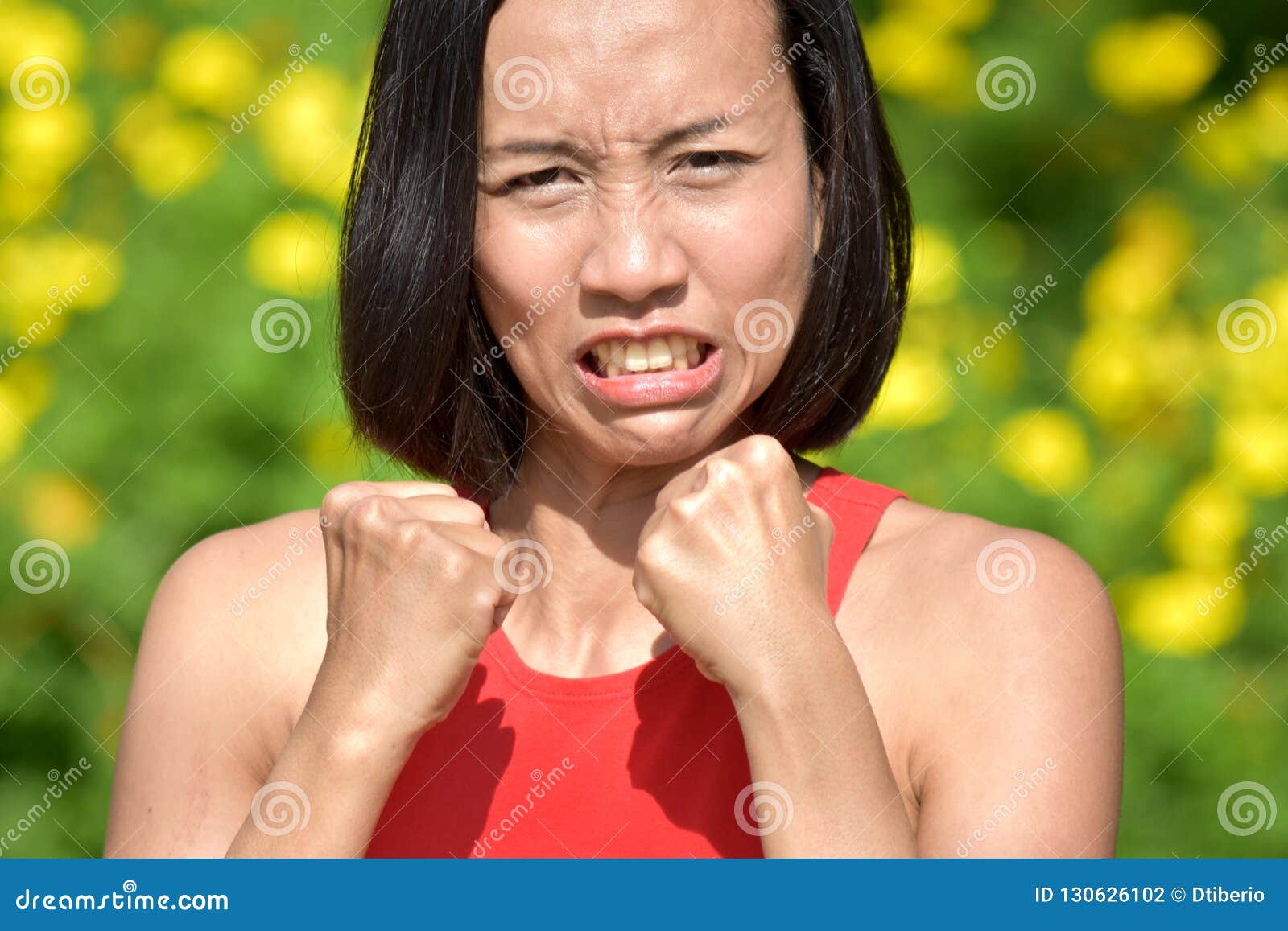 Angry Adult Female stock photo. Image of emotion, emotional - 130626102