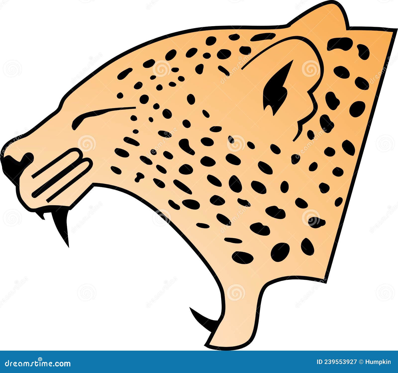 Angry Aggressive Leopard Roaring Head Stock Vector - Illustration of ... Angry Aggressive Leopard Roaring Head Stock Vector - Illustration of ...