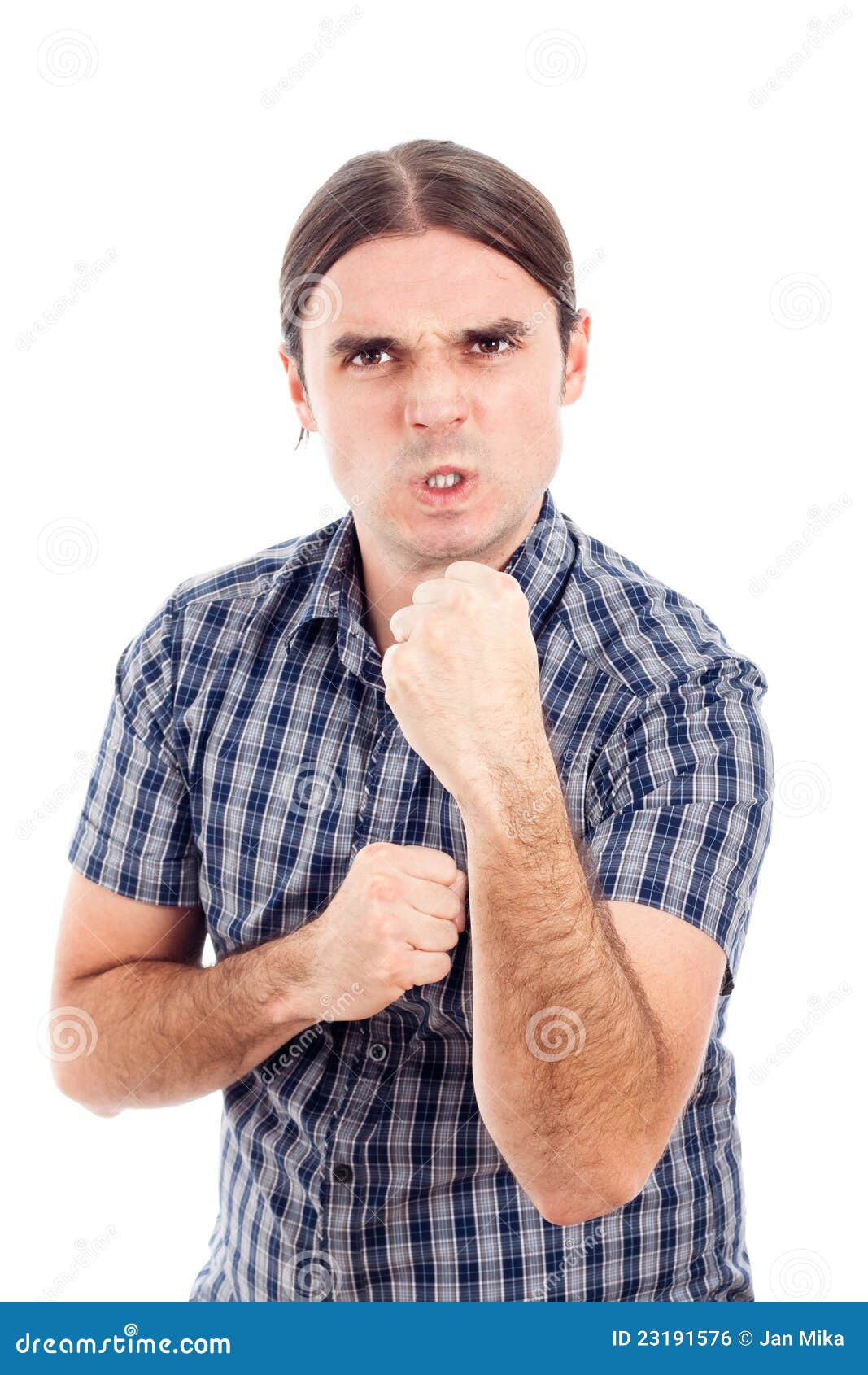 Angry aggressive man stock photo. Image of fury, caucasian - 23191576