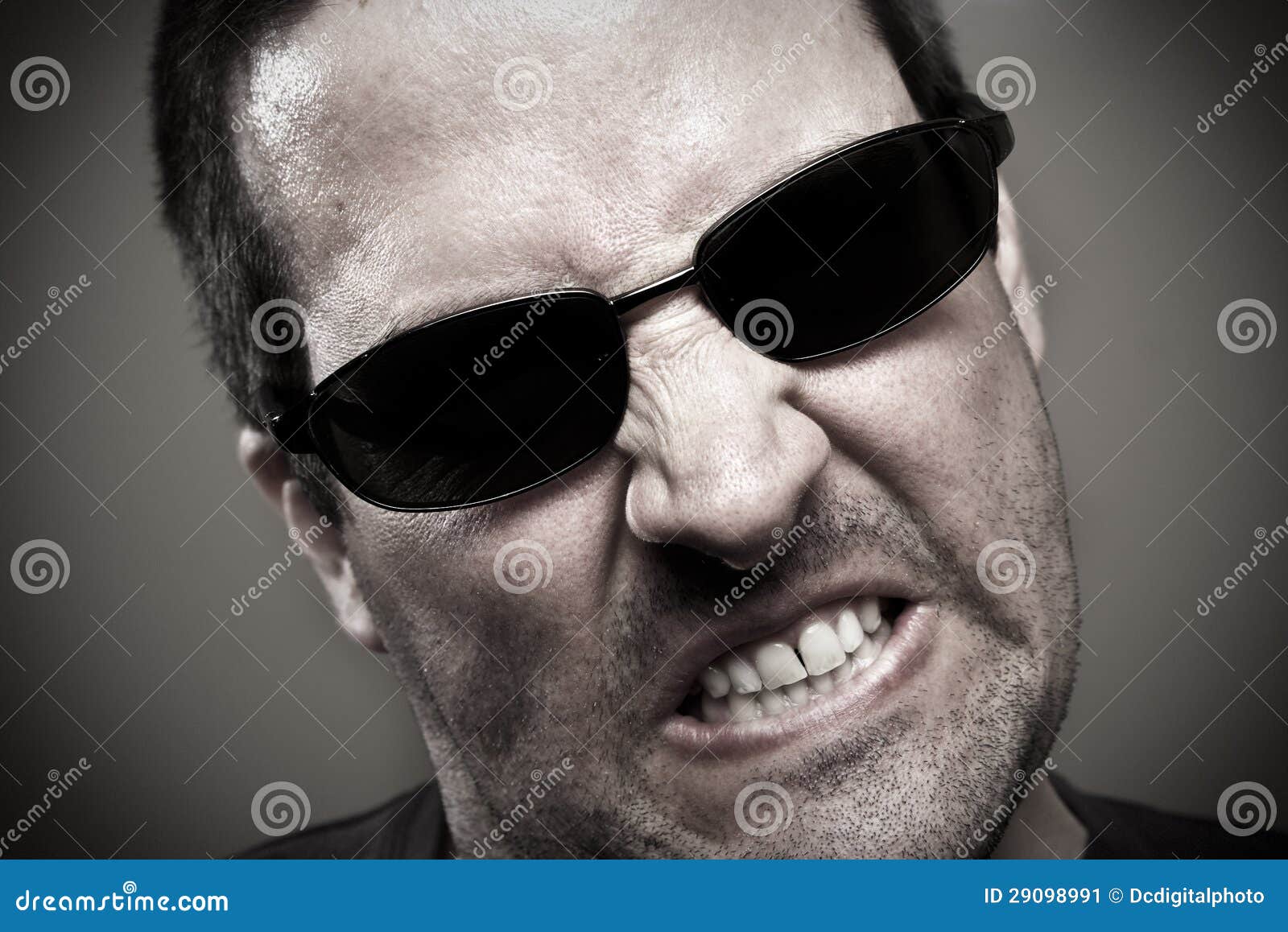 Angry, angry guy stock image. Image of stubble, black - 29098991