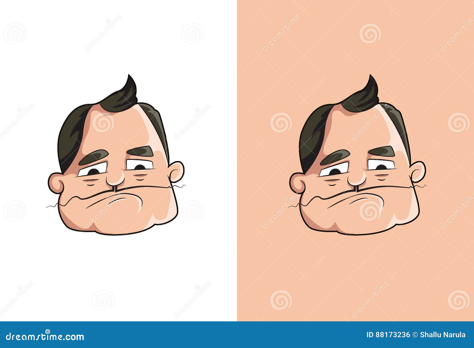 Annoyed Kid Cartoon Stock Photo | CartoonDealer.com #191431002