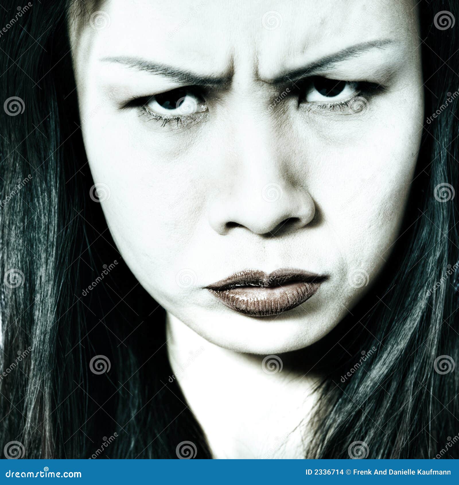 Angry asian stock photo. Image of portrait, square, thai - 2336714
