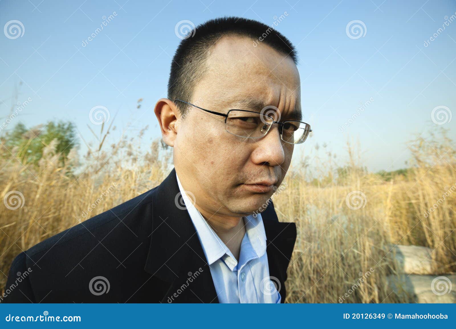 Angry asian man stock image. Image of businessman, business - 20126349
