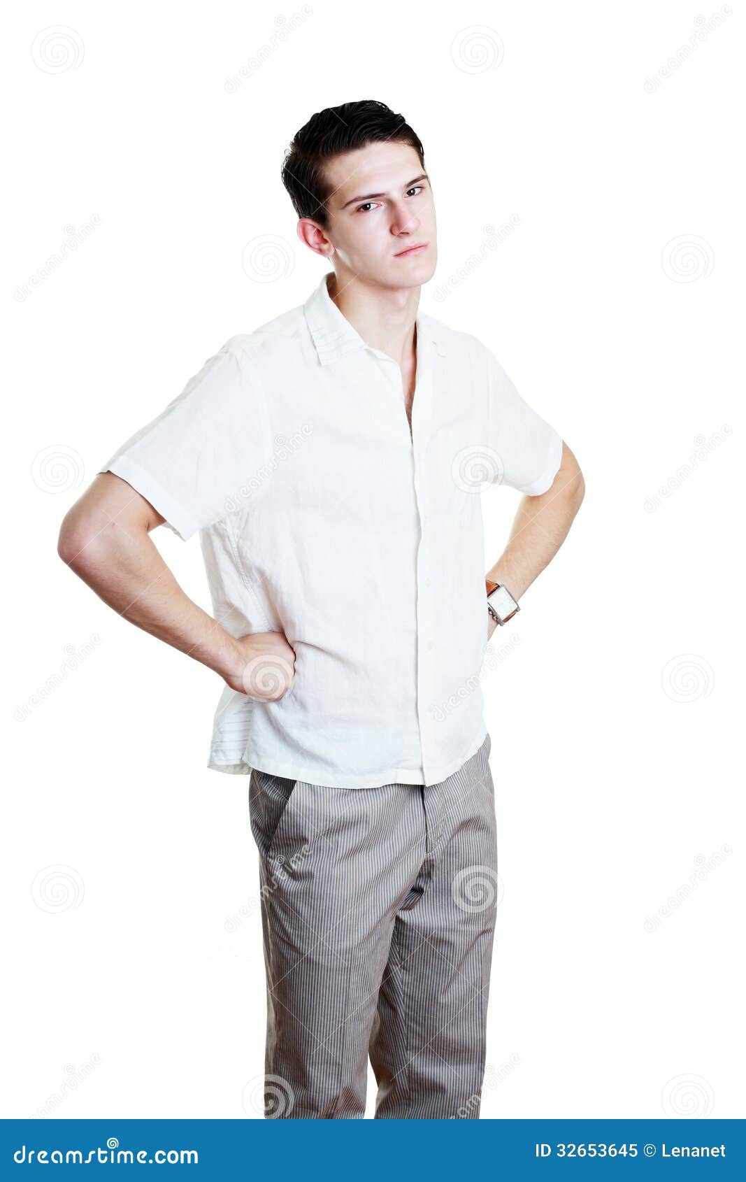 Angry attractive young stock image. Image of employment - 32653645