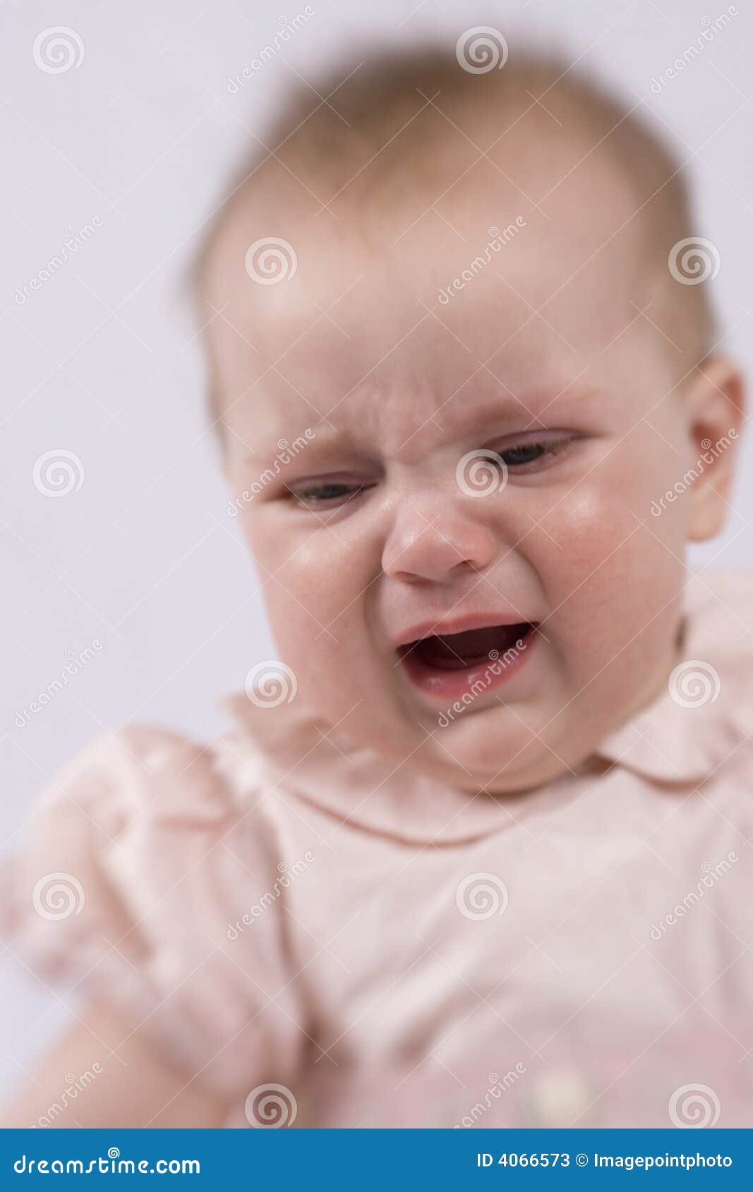 Angry baby stock image. Image of childhood, cute, pretty - 4066573