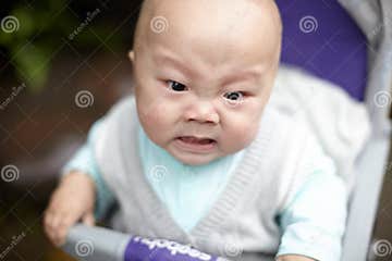 Angry baby stock image. Image of happy, angry, active - 44978573