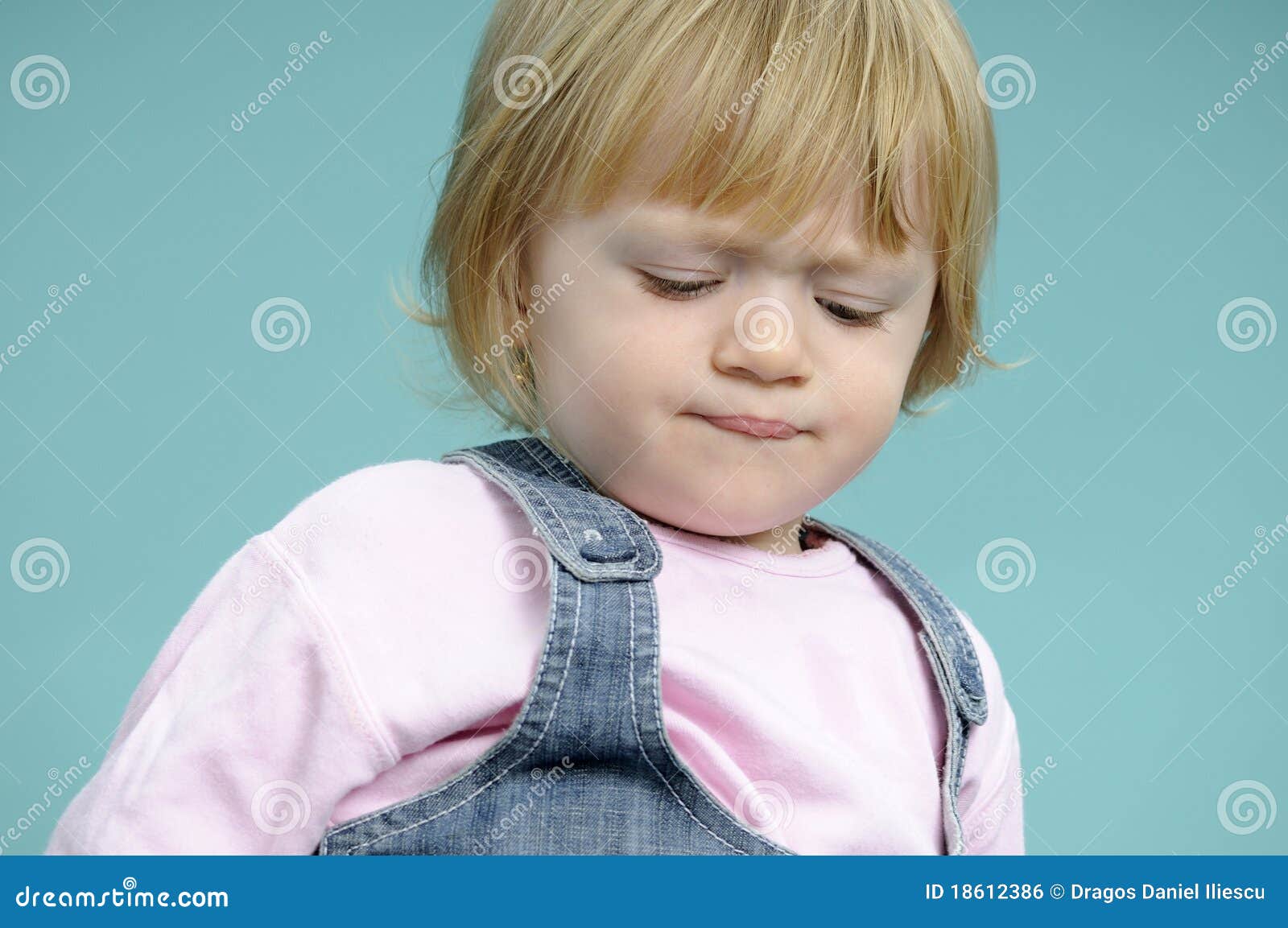 Angry baby girl stock photo. Image of expressions, baby - 18612386