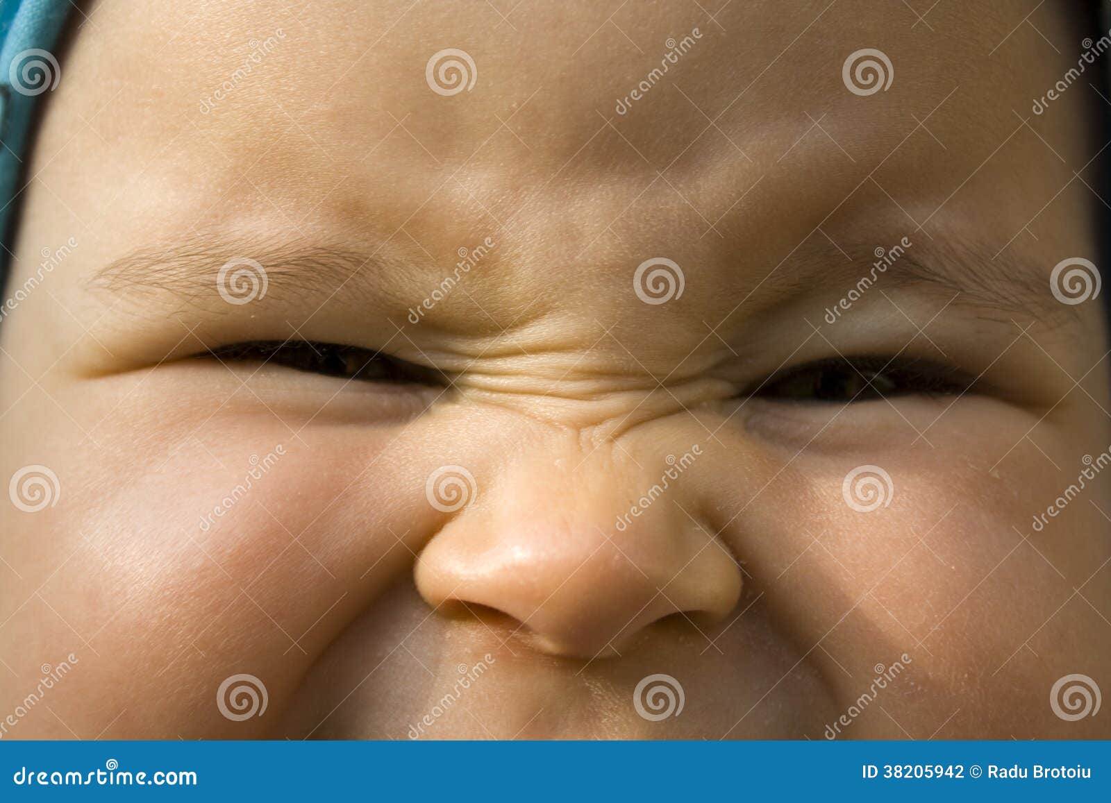 Angry baby look stock photo. Image of children, young - 38205942