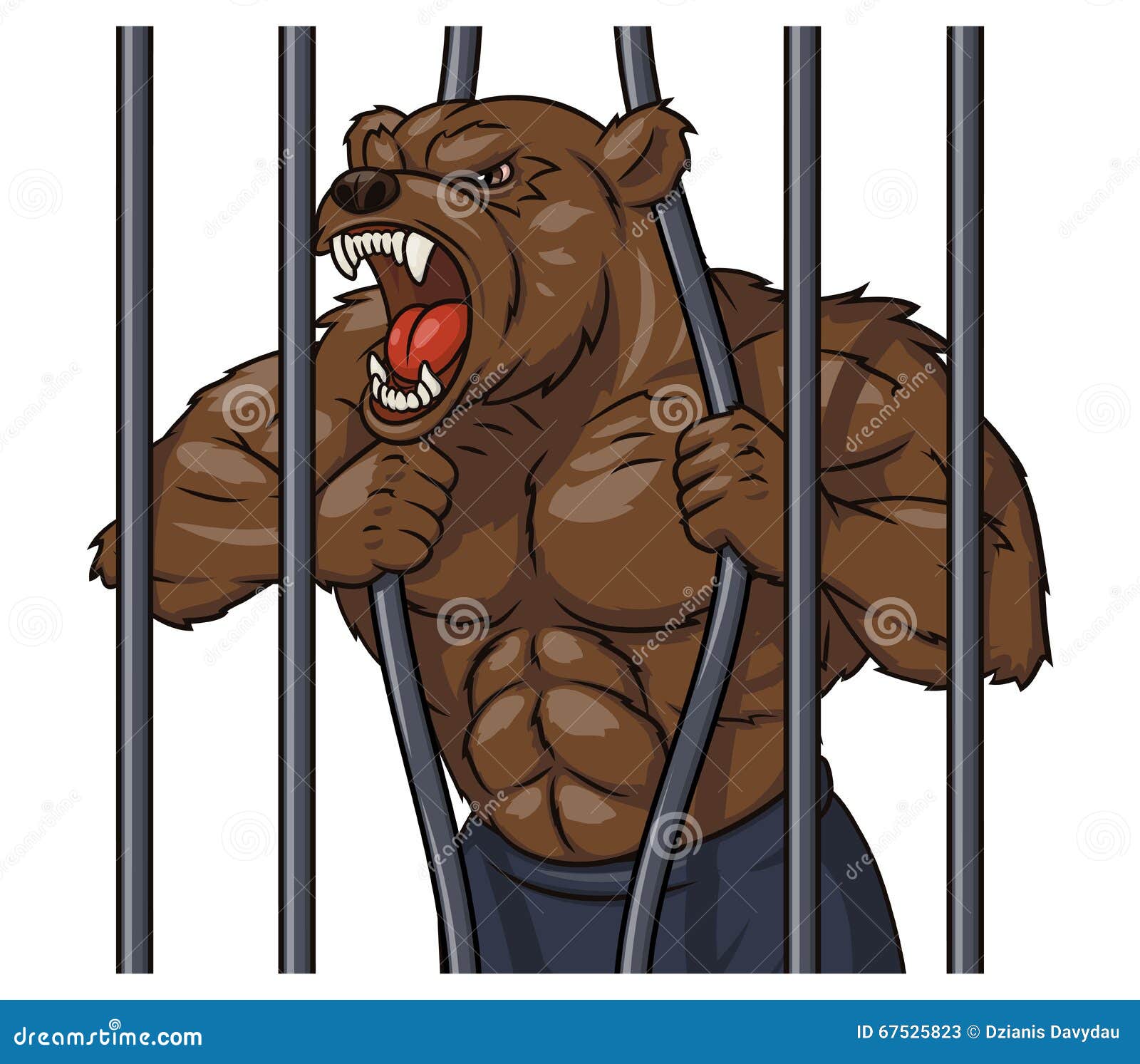 Breaking Cage Stock Image | CartoonDealer.com #31960687