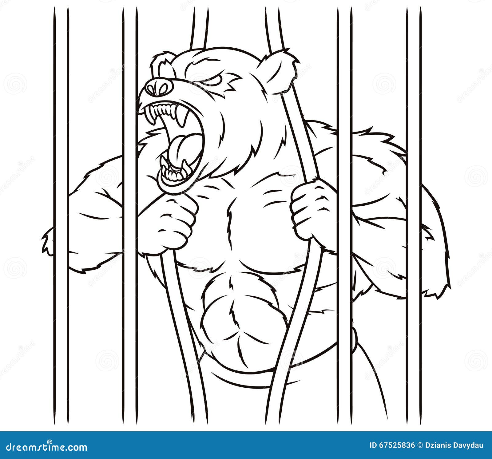 Breaking Cage Stock Image | CartoonDealer.com #31960687