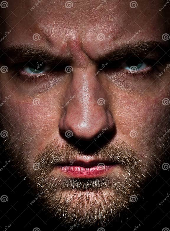 Angry bearded man stock image. Image of madness, male - 23001289
