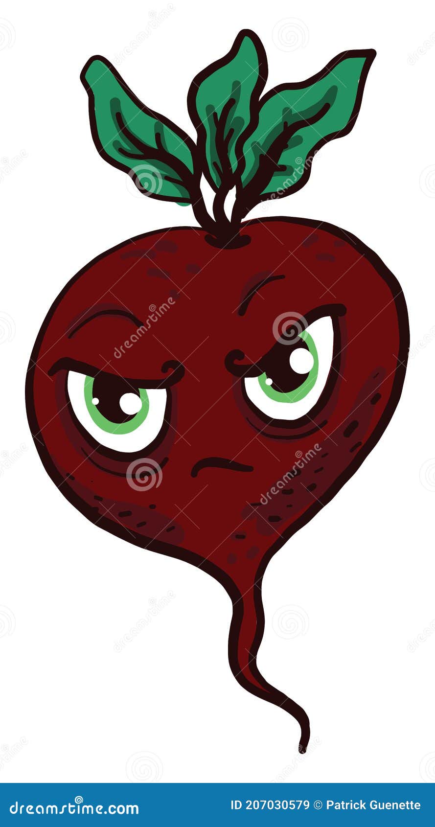 Angry Beet, Illustration, Vector Stock Vector - Illustration of garden ...