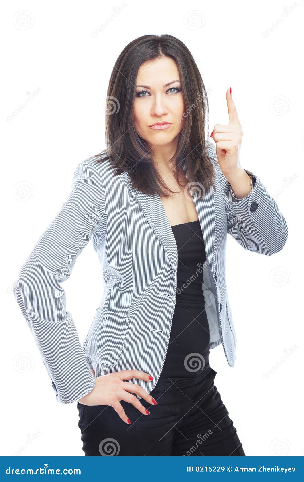 Angry Boss Stock Image Image Of Formal Brunette Evil 8216229