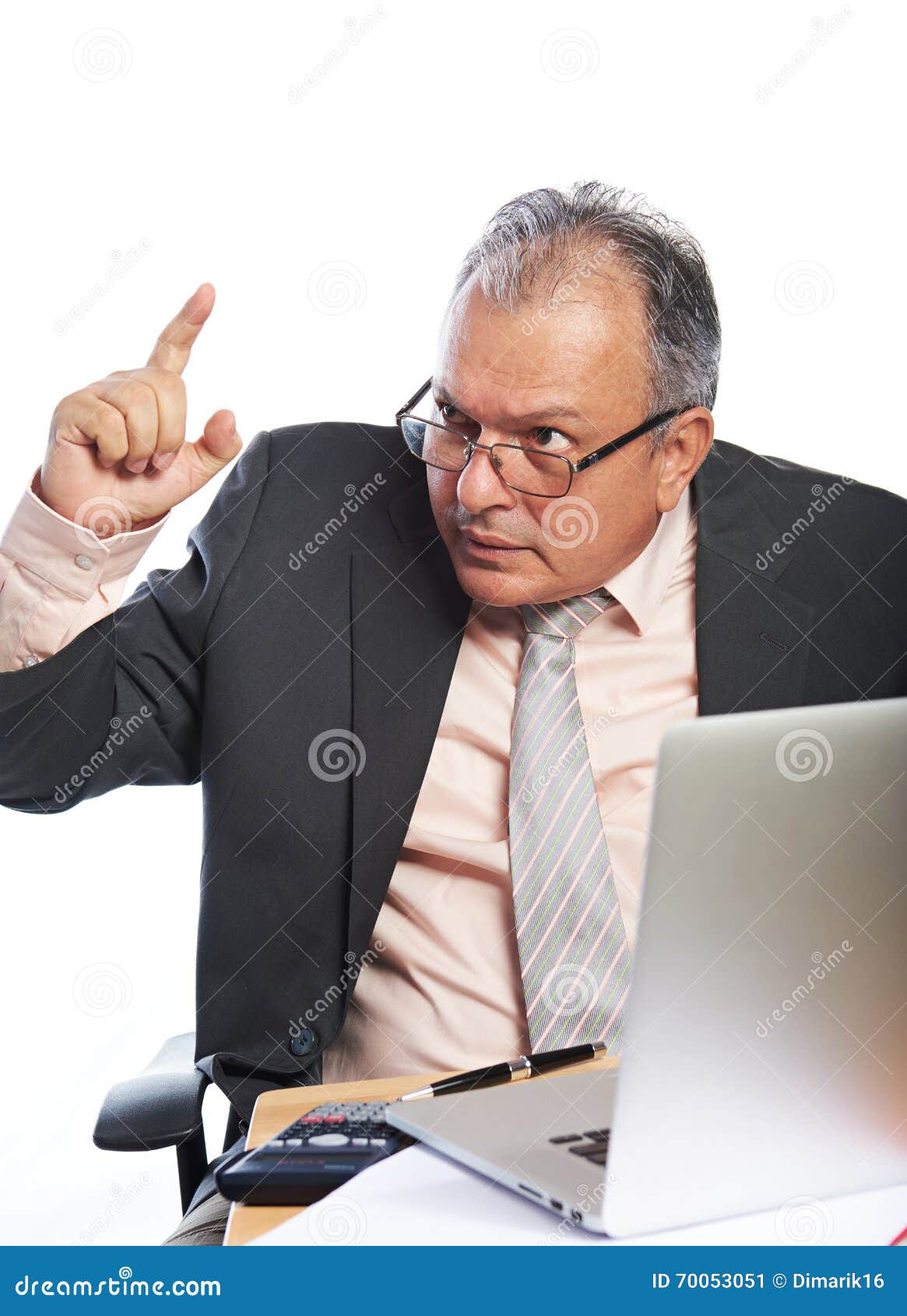 Angry boss in office stock image. Image of office, problem - 70053051