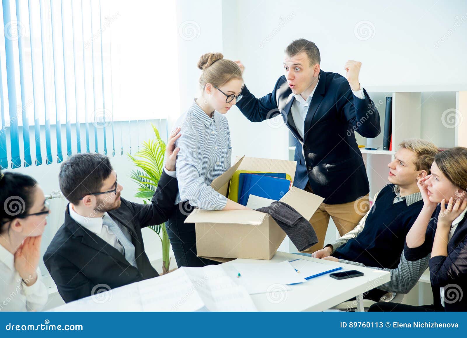 Angry boss shouting stock image. Image of shouting, chief - 89760113