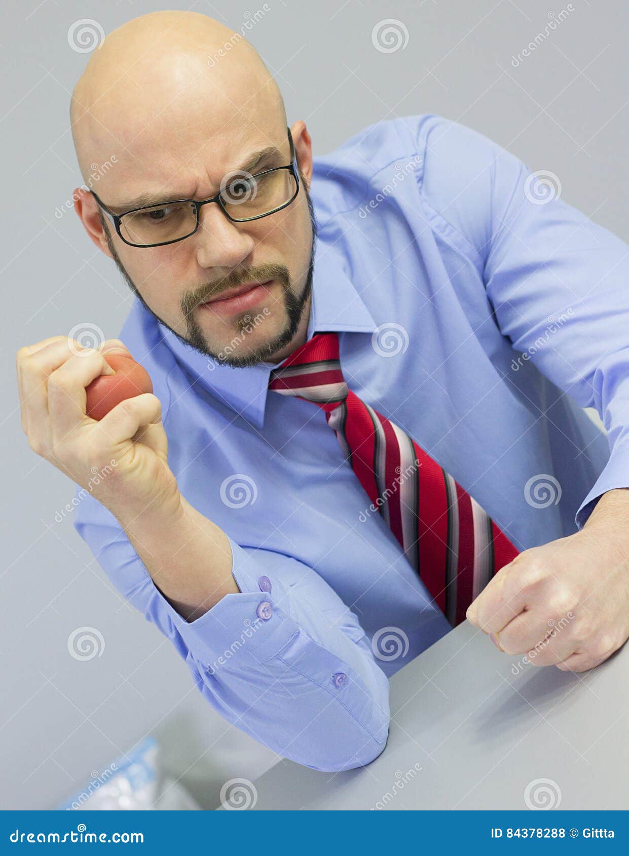 Angry boss stock photo. Image of distressed, expression - 84378288