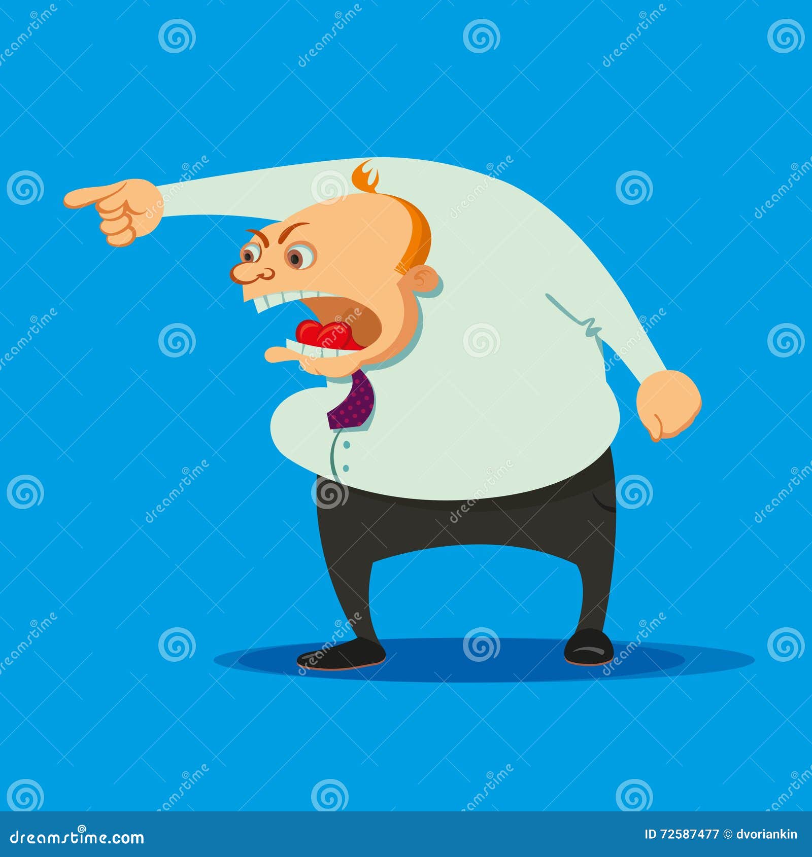 Boy Shouting And Swearing, Part Of Bad Kids Behavior And Bullies Series ...