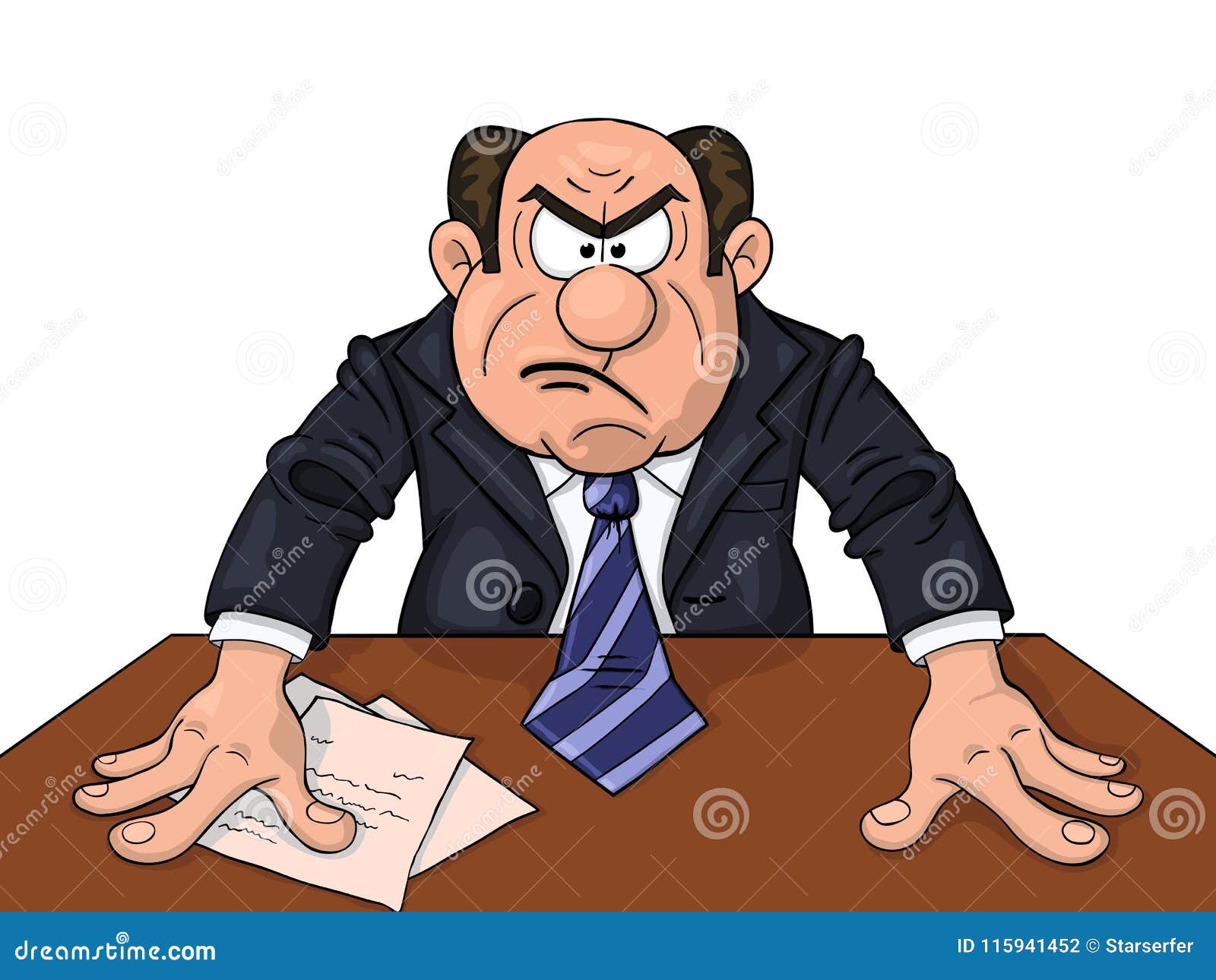 Angry Table Fan Cartoon Stock Illustration | CartoonDealer.com #44304952