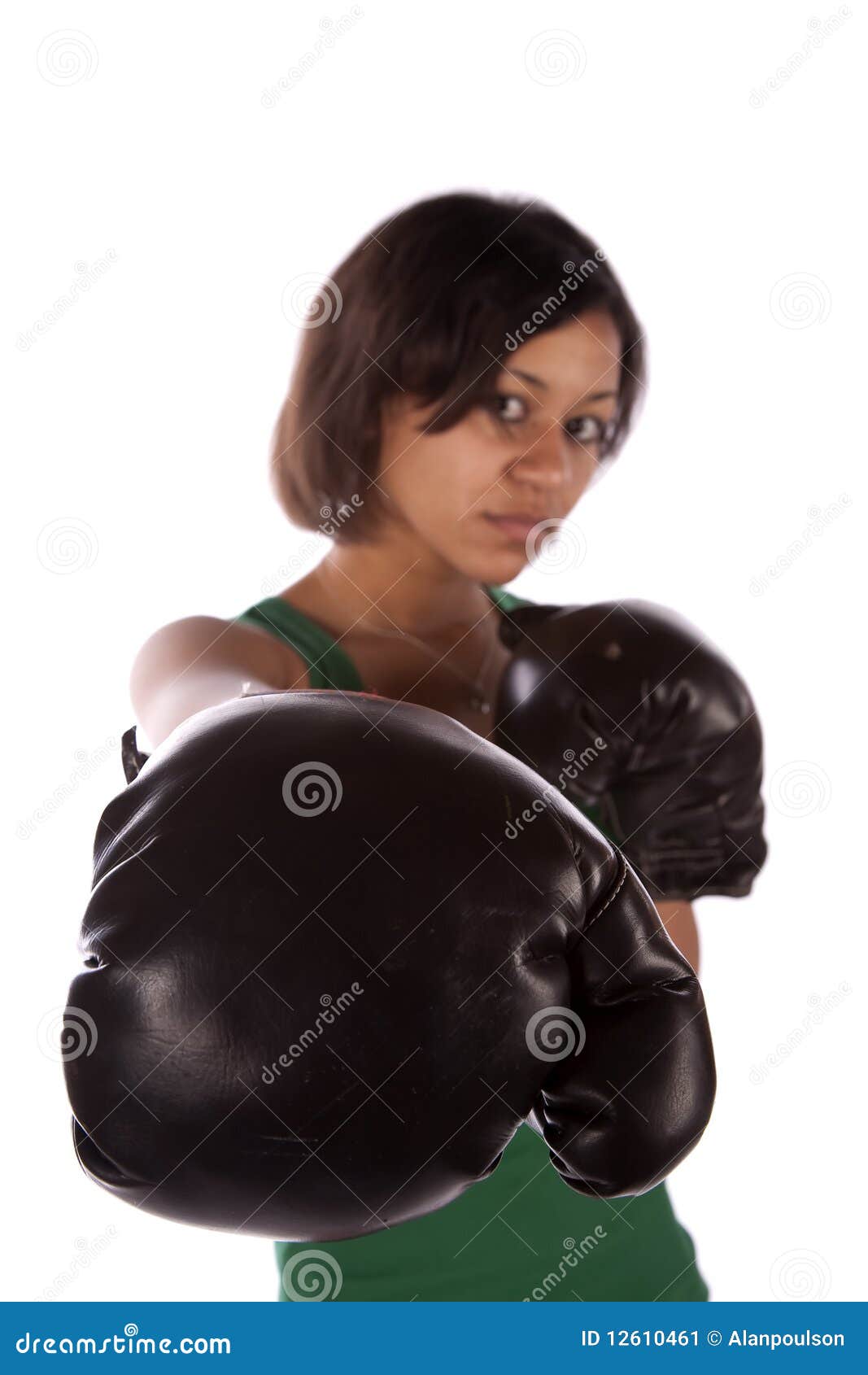 Angry boxer stock image. Image of cute, beauty, female - 12610461