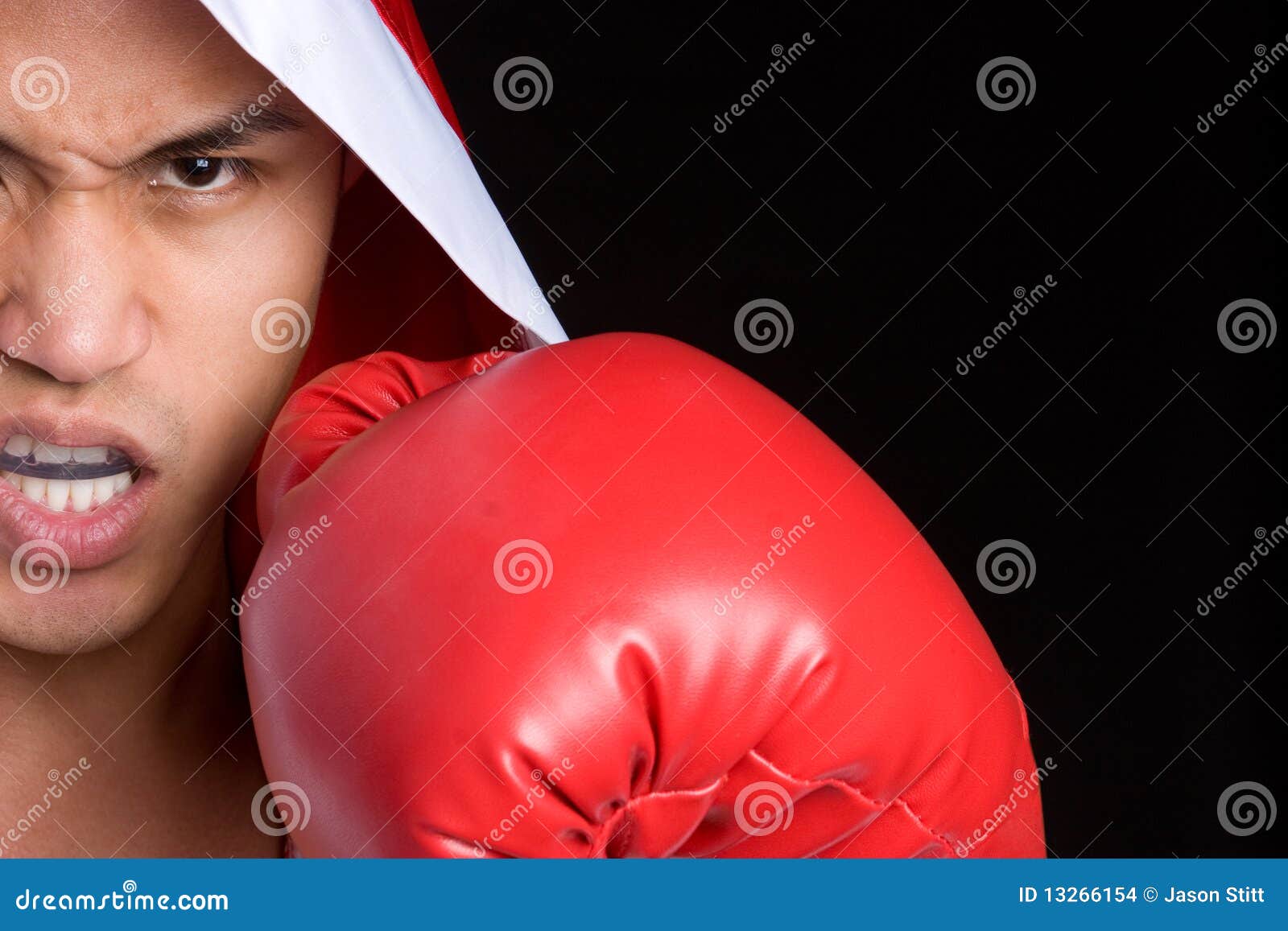 Angry Boxing Man stock photo. Image of boys, punching - 13266154