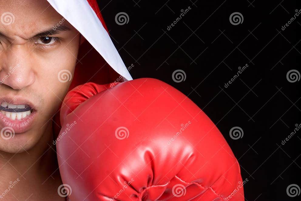 Angry Boxing Man stock photo. Image of boys, punching - 13266154