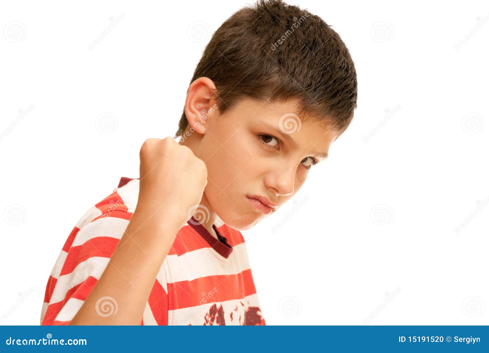 Angry Boy Stock Photo - Image: 15191520