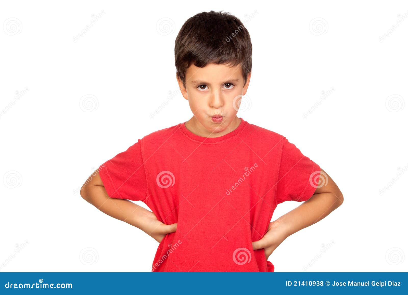 Angry Boy Royalty Free Stock Photos - Image: 21410938