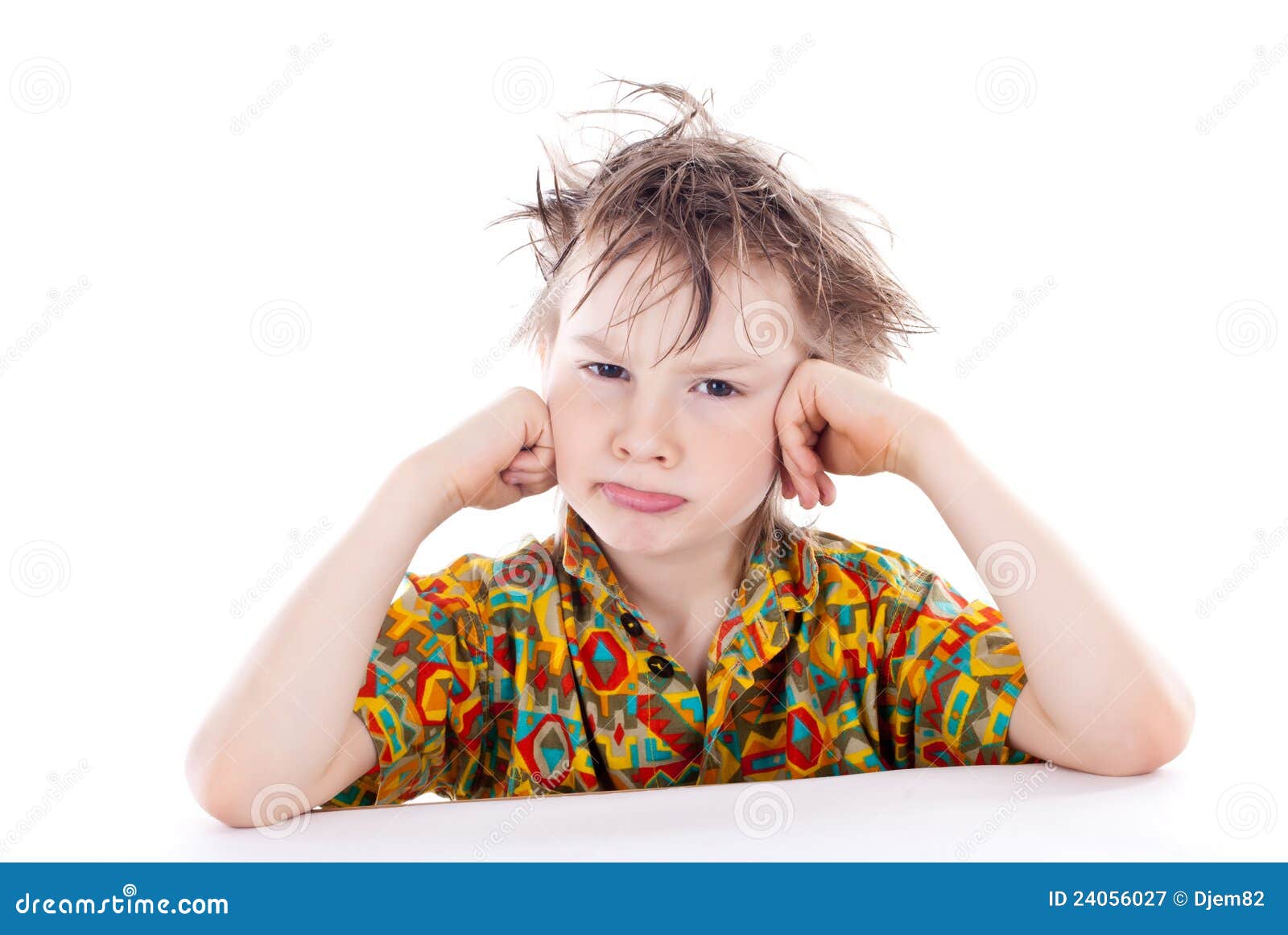 Angry boy. stock image. Image of unhappy, aggressive - 24056027