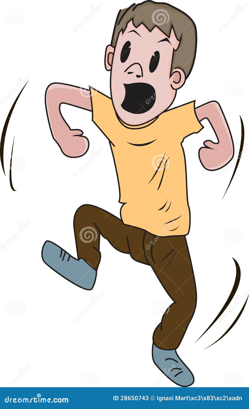 Angry boy stock vector. Illustration of expression, feelings - 28650743