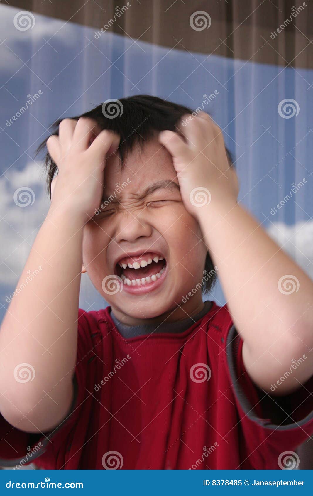 Angry boy stock image. Image of impatient, psychiatric - 8378485