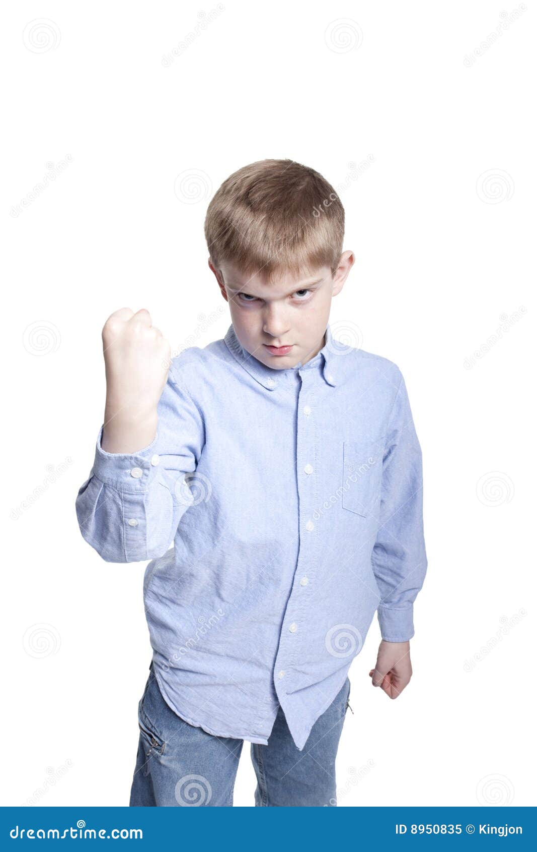 Angry boy stock image. Image of expression, gesture, behaviour - 8950835