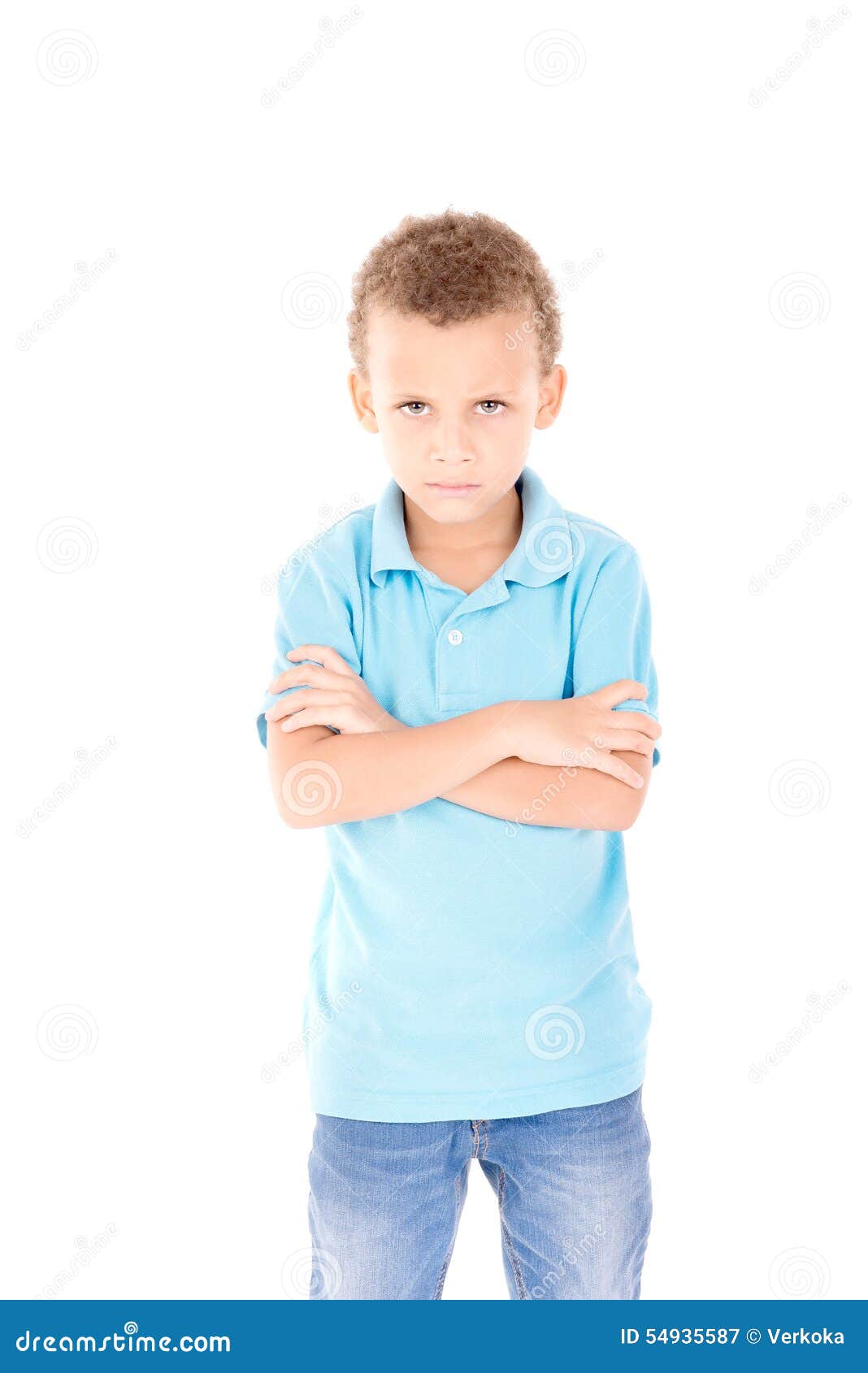 Angry boy stock image. Image of pink, hair, portrait - 54935587