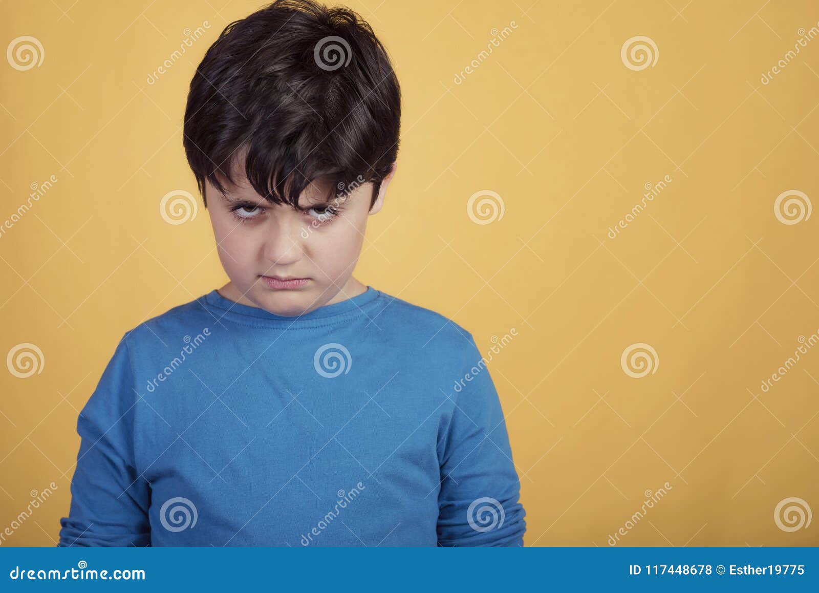 Angry boy stock photo. Image of disgusted, affairs, negativity - 117448678