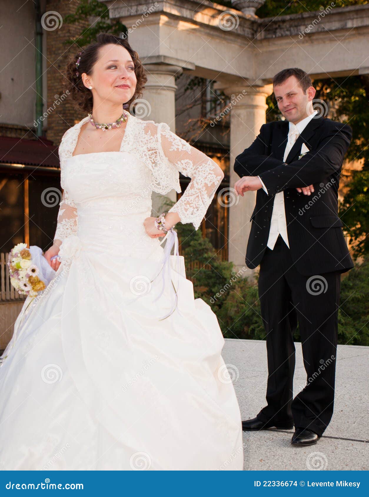 Angry bride stock photo. Image of nature, fashion, adult - 22336674