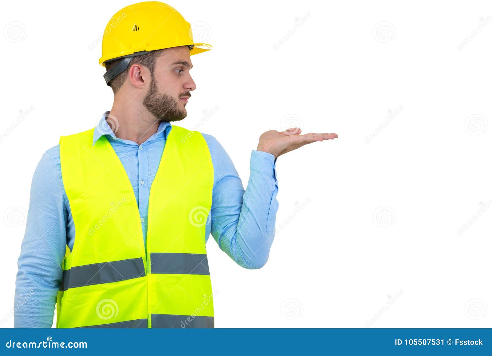 Angry Builder or Constructor Yelling at Somebody As Fury Concept ...