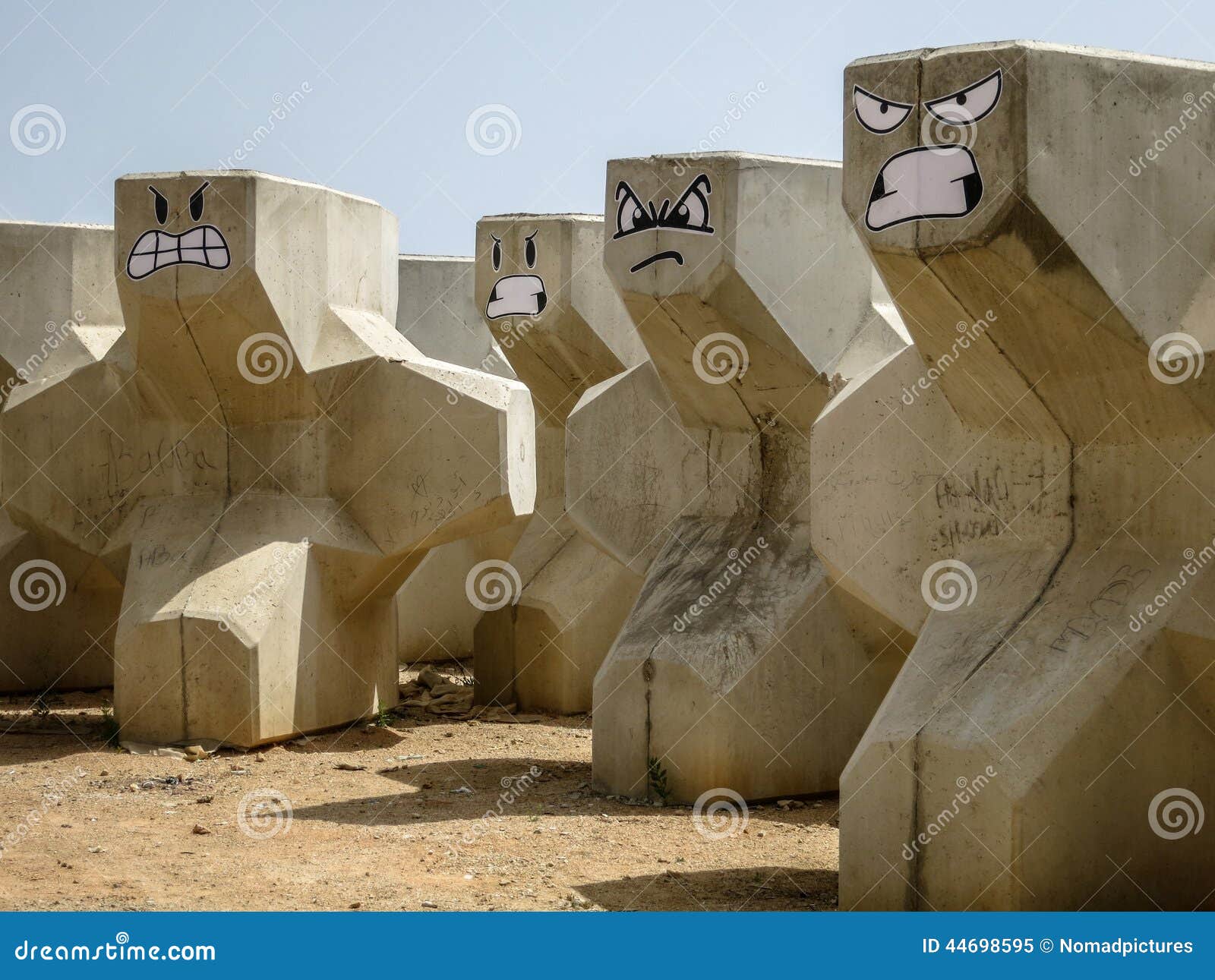 Angry building blocks stock image. Image of street, angry - 44698595