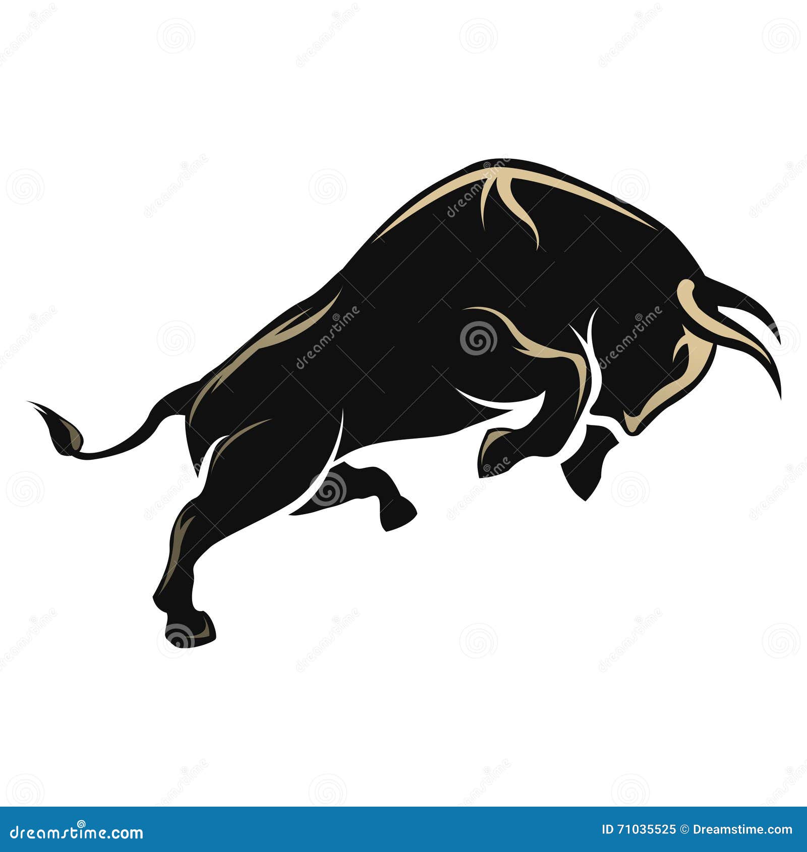 Angry Bull Face Emoji, Mad Comic Cow Icon Isolated Emotion Sign Royalty ...
