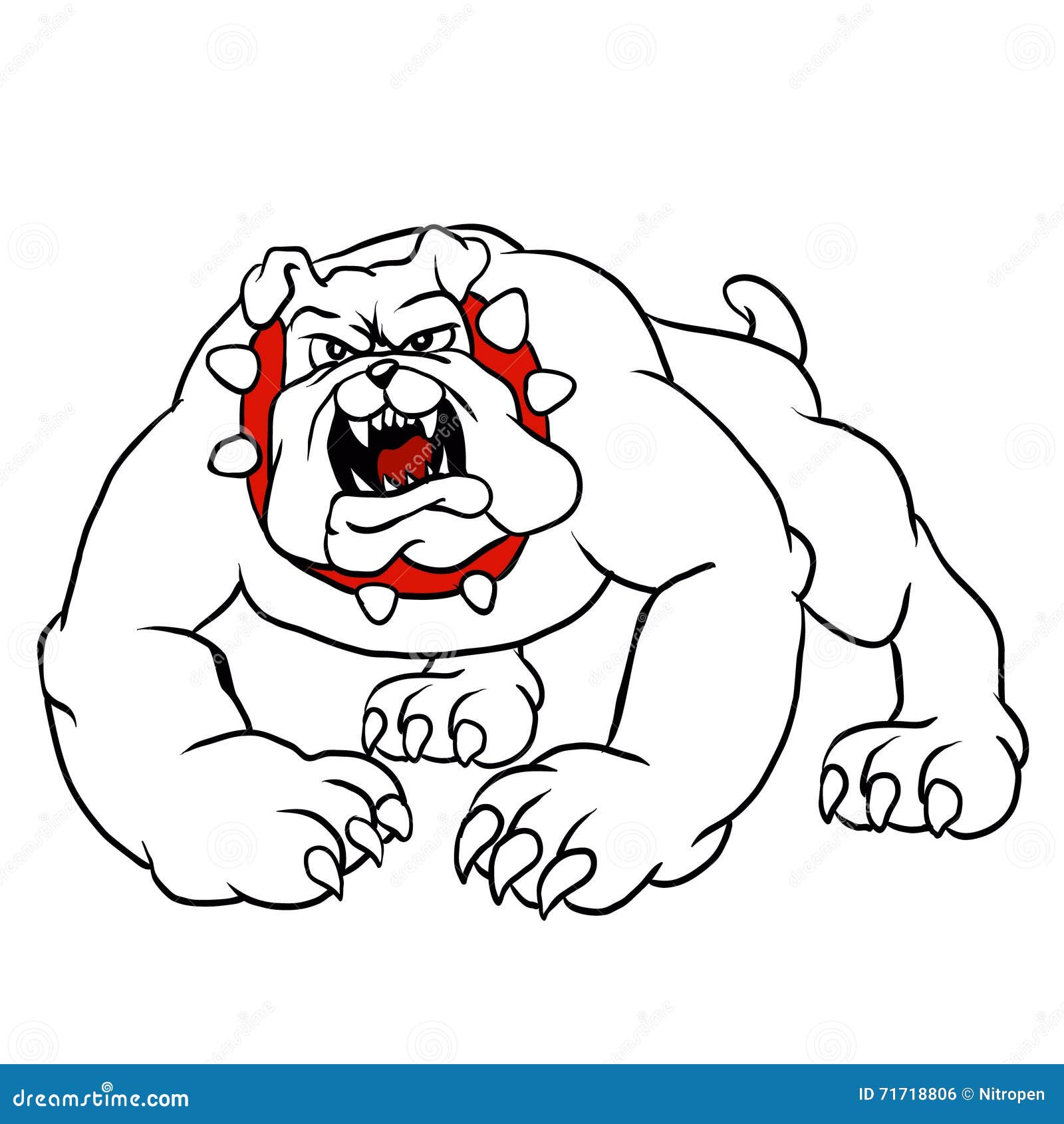 Angry Bulldog